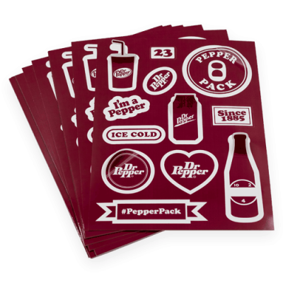 Sticker Sheets for brands and online retailers - Comgraphx
